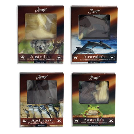 Chocolate Animal Boxes - Phillip Island Chocolate Factory